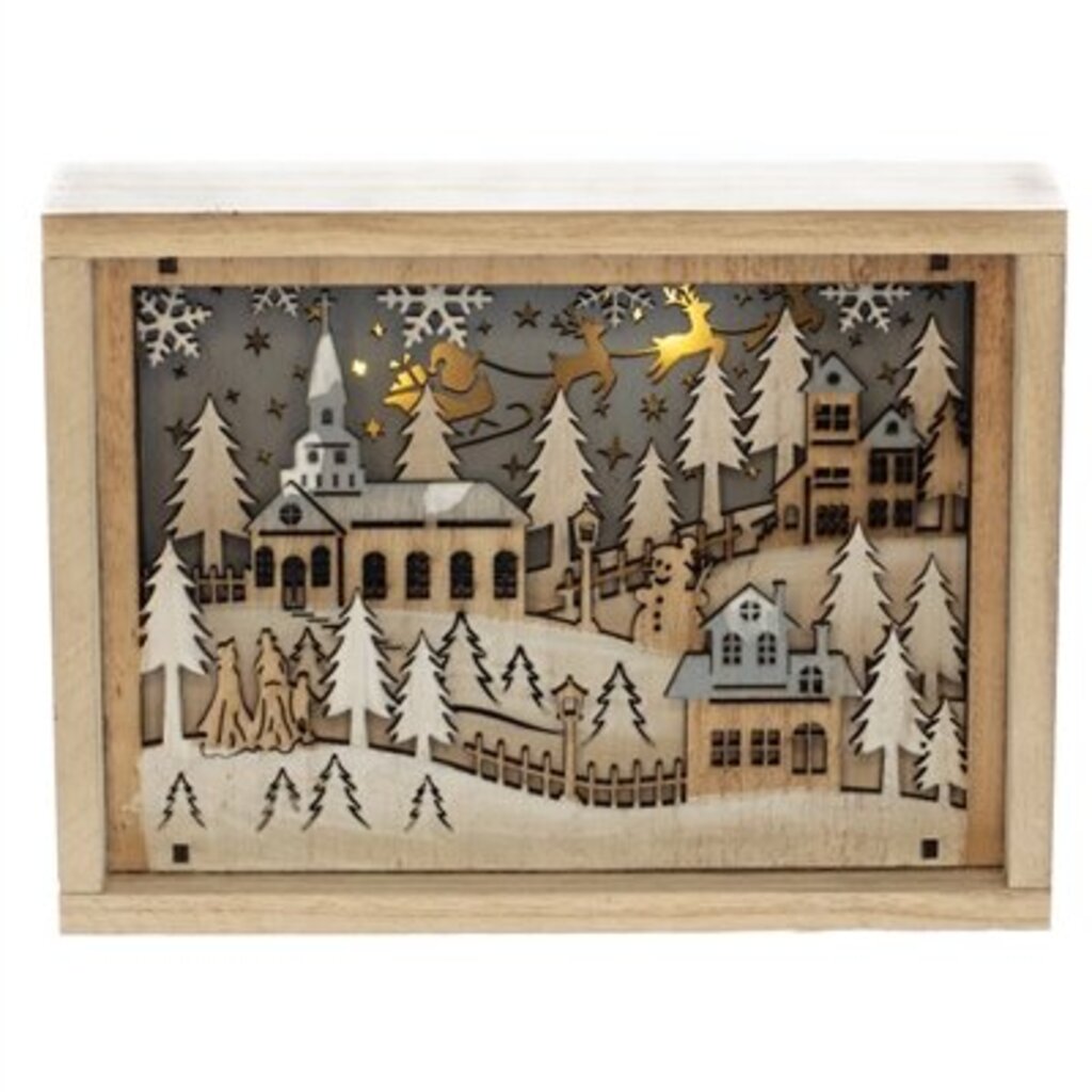 Lighted Wood Scene – Tona Transformations